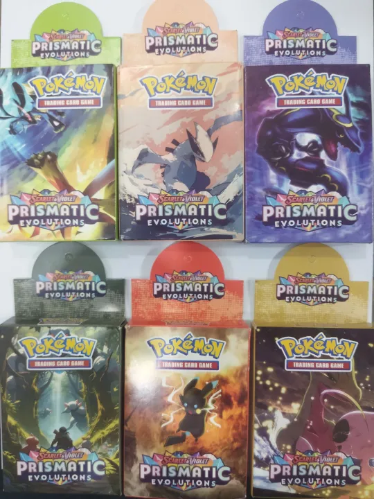 Pokémon Scarlet & Violet – Prismatic Evolutions Premium Deck Set | Daraz.pk
