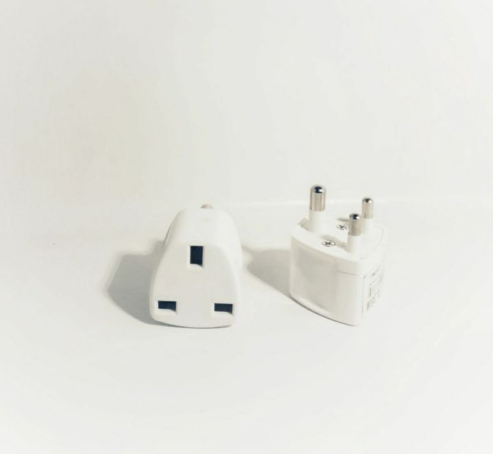 Round plug to uk plug high quality 5A - 1200w converter plug | Daraz.lk