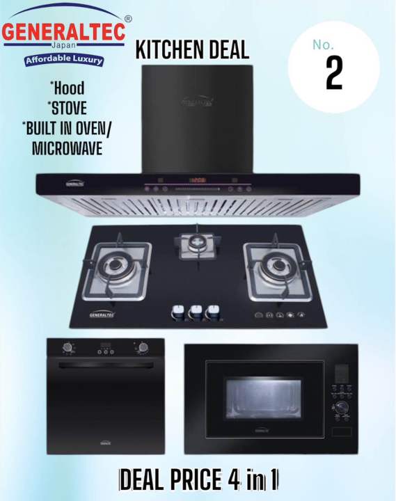 Generaltec built in oven kitchen | Daraz.pk