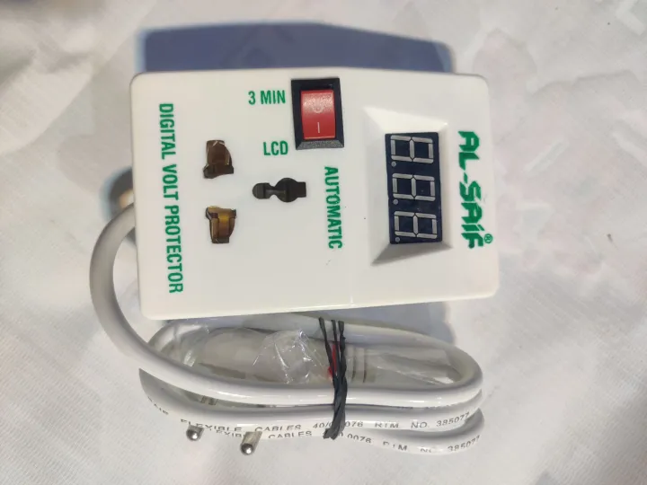 Digital Voltage protection (for LED & LCD & Refrigrator) | Daraz.pk
