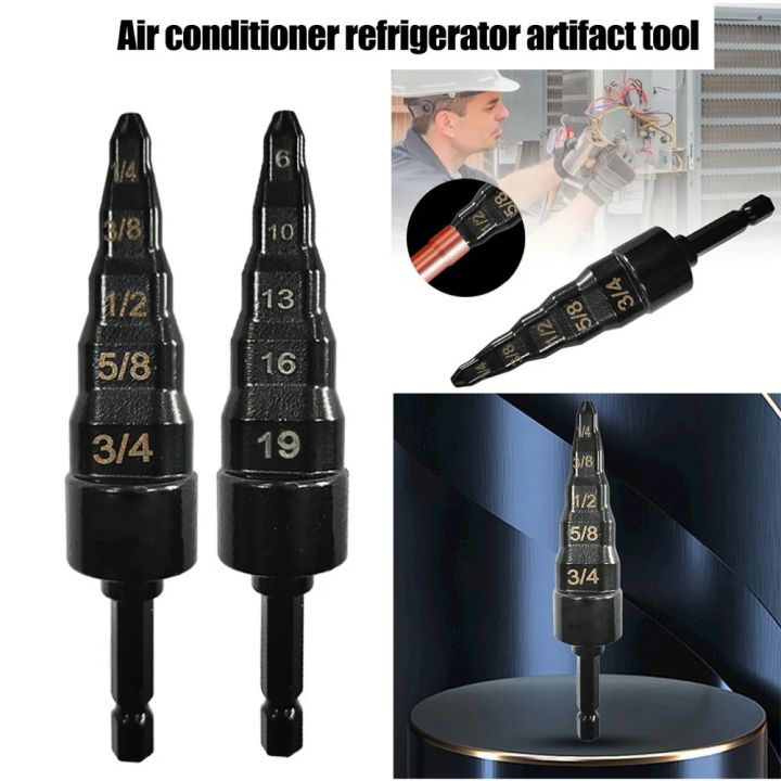 5 In 1 Air Conditioner Copper Pipe Expander with 1/4 3/8 1/2 5/8 3/4 7 ...