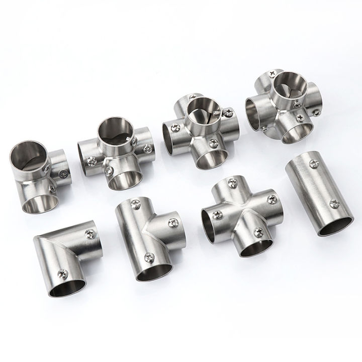 Pipe Fitting Connector, Fit 1 Inch(25mm) OD Pipe Stainless Steel ...