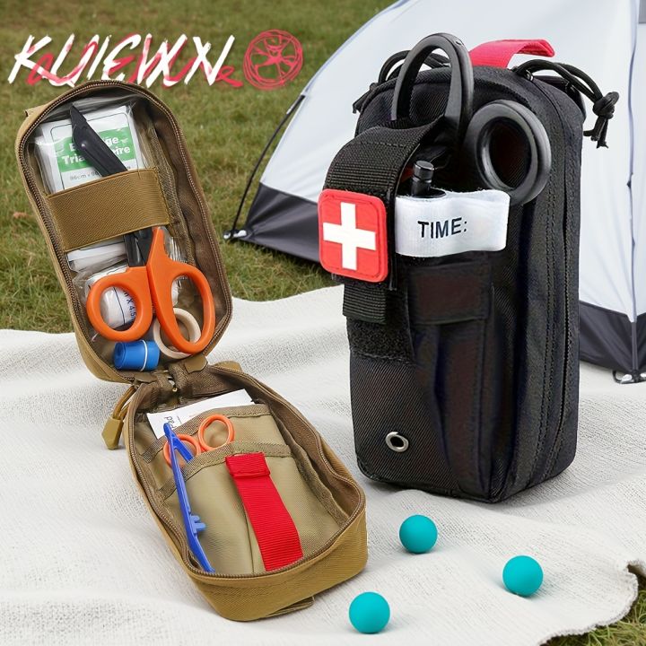 Tactical First Aid Kit Tourniquet Medical Rescue Molle Pouch Survival ...