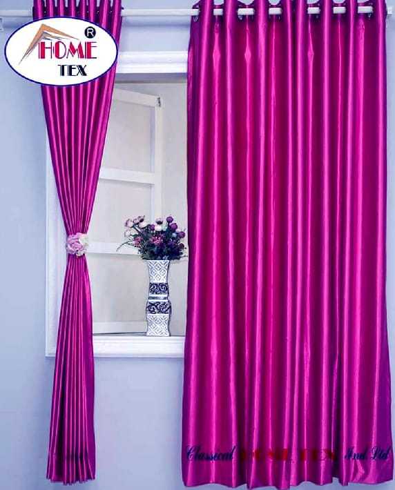 Synthetic Parda - Single Color Curtain (1 Piece) | Daraz.com.bd