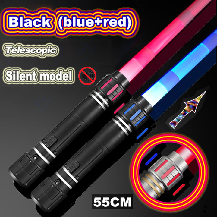 Lightsaber 80cm RGB Laser Sword Toys Light Saber 7 Colors Change Kids ...
