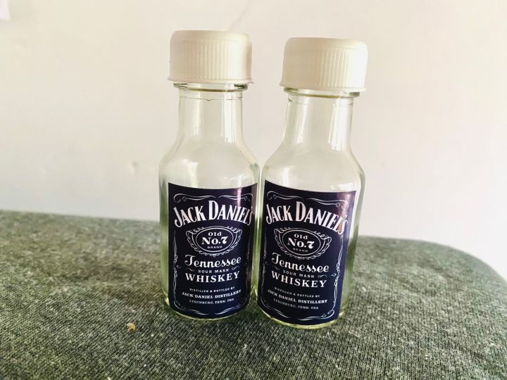 Glass Bottle Mini Jack Daniels Liquor Bottles Small Bottles | Daraz.lk