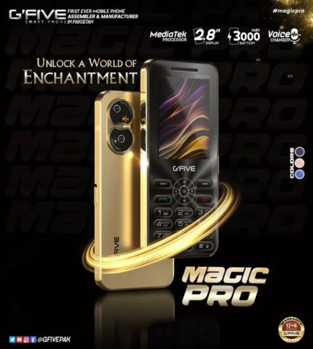 G Five Magic Pro 2.8" Display 0.08MP Camera 3000mAh Battery PTA ...