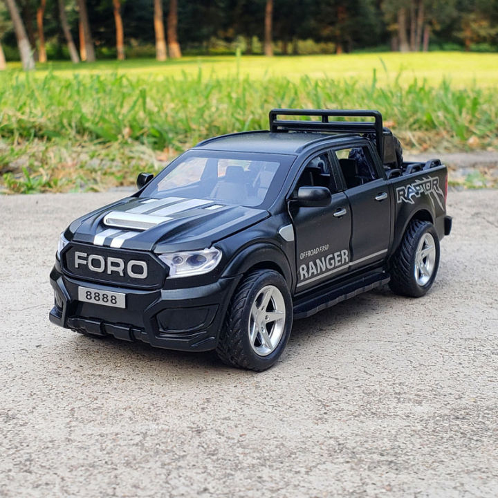 1:32 Ford Raptor F350 Picku Alloy Car Carry tires Off-Road Vehicle Toy ...