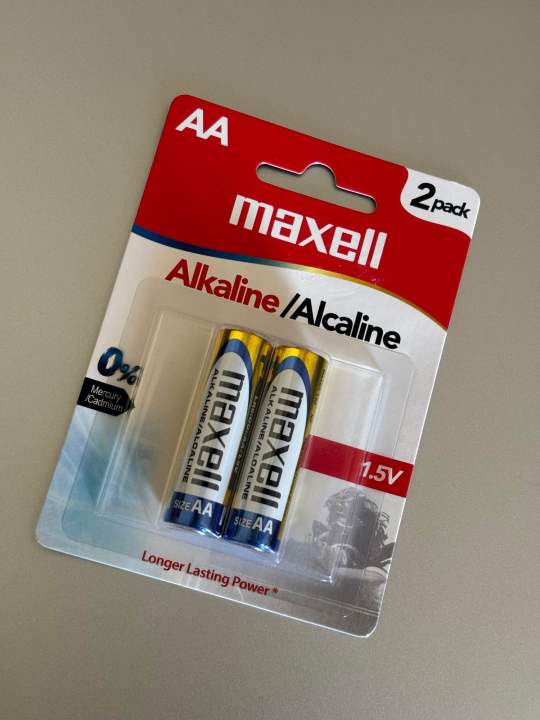 AA 2 PCS Maxell Alkaline /Alcaline Battery | Daraz.lk