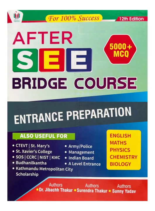 Excellence After SEE Bridge Course Book || A Complete Manual For ...