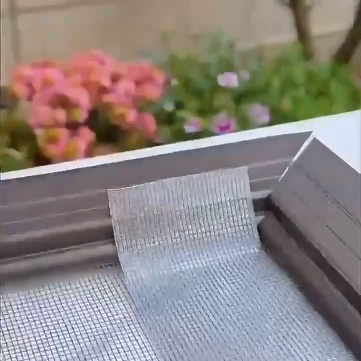 Waterproof Self-Adhesive Window Screen Repair Tape: 2M/78.74INCH Length ...