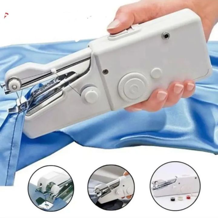 mini sewing machine-silai machine-cell operated-portable handy stitch ...