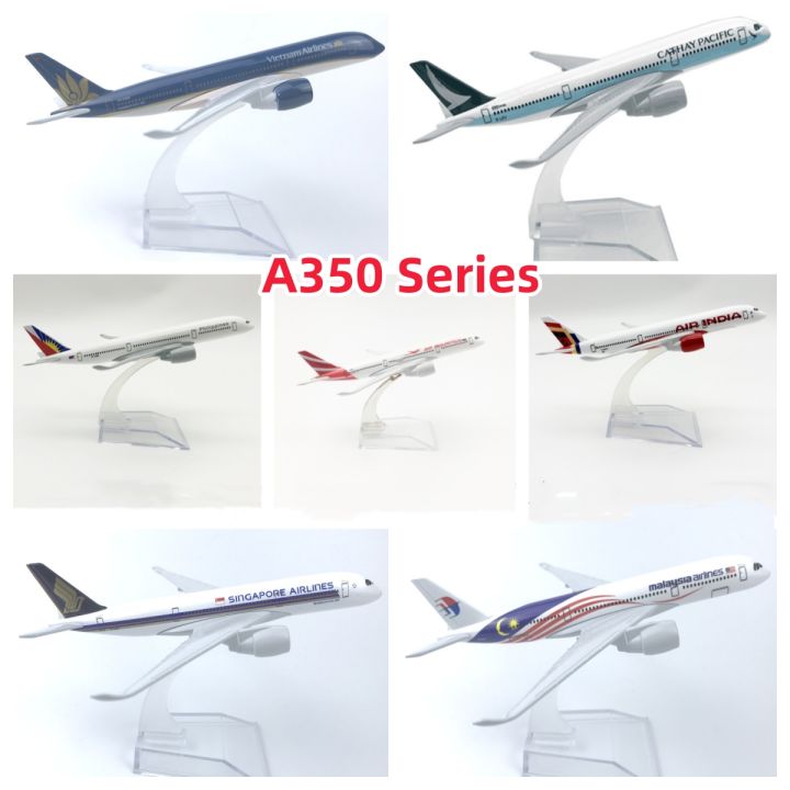 16CM Airbus A350 Aircraft Model Alloy Metal Diecast Airplane Toy ...