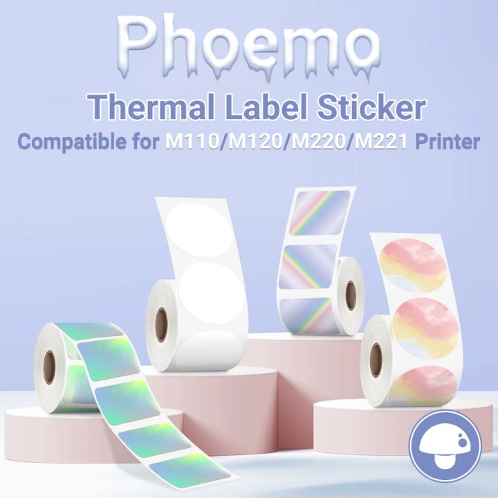 Phomemo Label For M110/M220/M221 Mini Printer Portable Thermal Label ...