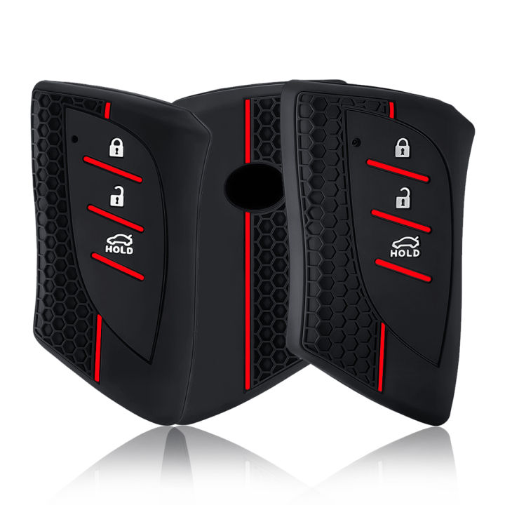 Silicone Car Remote Key Fob Case Cover For Lexus NX GS ES UX US RC LX ...