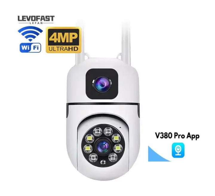 High quality Yiiot 4MP dual lens Security CCTV network camera with ...