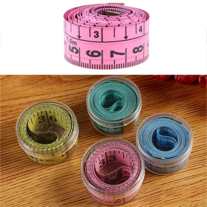 1.5M 60" Flat Tape Measure for Tailor Sewing Cloth Soft Body Measuring ...