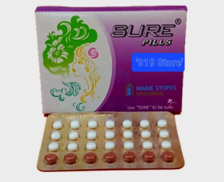 Sure® pills-1card | Shop.com.mm