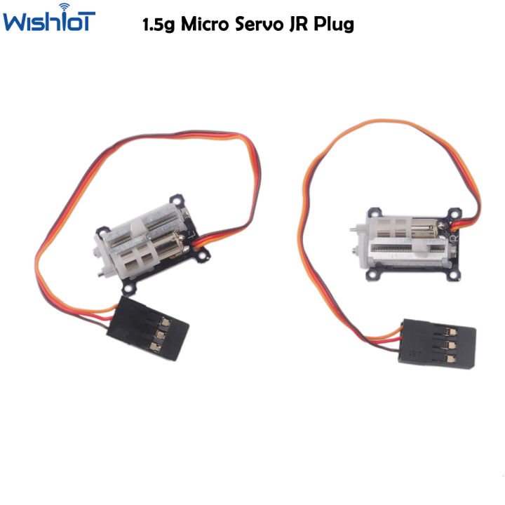 2PC Ultra Micro 1.5g Linear Servo Coreless Motor Plastic Gear Tiny Size ...