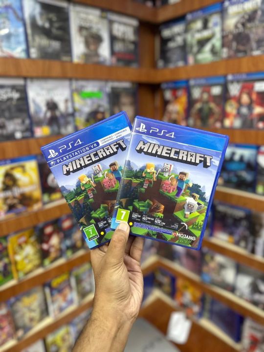 Minecraft ps4 disc PlayStation dvd game used | Daraz.pk