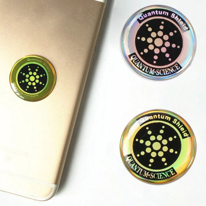Universal Anti-Radiation Stickers Mobile Phone Round Shield Sticker for ...