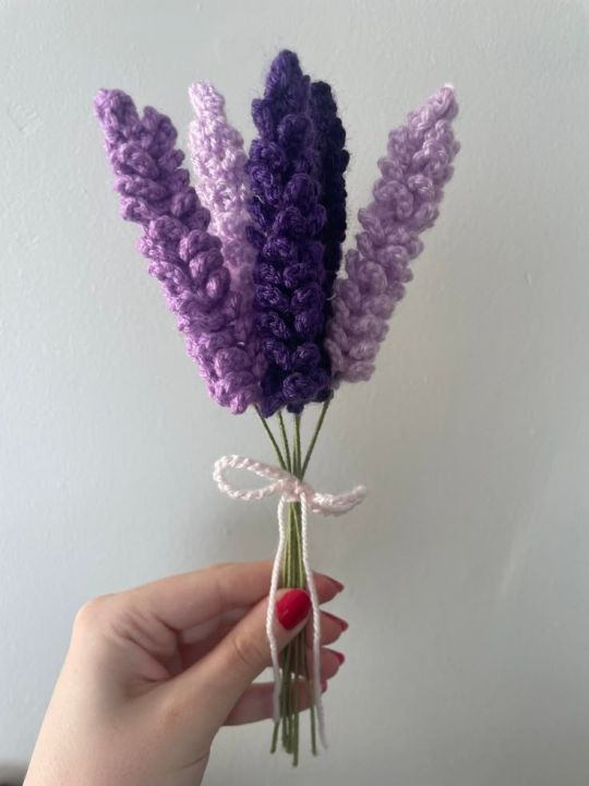 crochet lavender pack of 3 for home decor in reasonable price | Daraz.pk