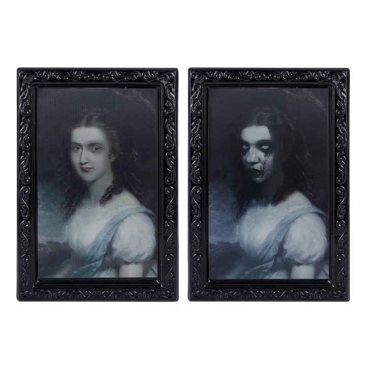 Halloween Horror 3D Change Face Expression Ghost Photo Frame Terror ...