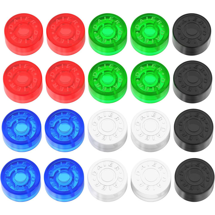 DAIERBUM 20PCS Footswitch Topper Guitar Pedal Topper Multi Color Pedal ...