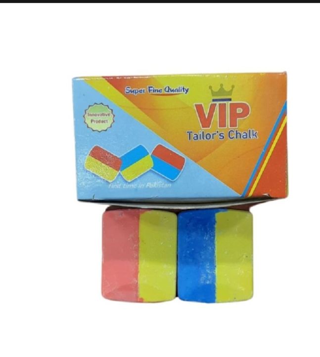 10 Pcs 2in1 Double Color Fabric Marking Chalk, High Quality double ...