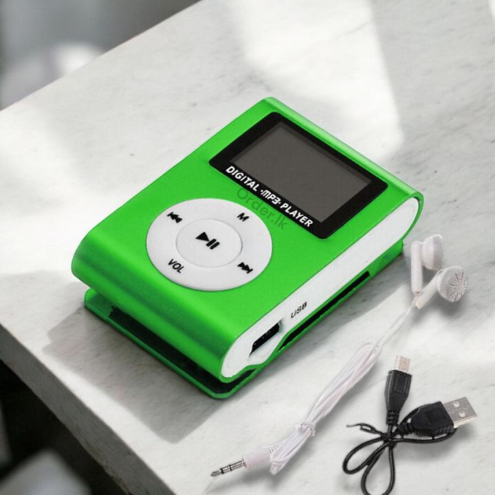 Mini Portable Mp3 Player Clip Running Sport Music Play Support Micro Sd ...