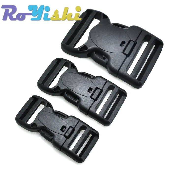 Plastic Dual Adjustable & Security Double Lock Buckle for Tactical ...