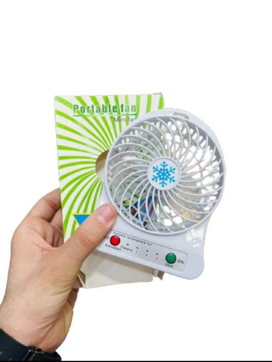 New Mini Desk Fan Portable Mini fan USB ventilators fan Li-ion Battery ...
