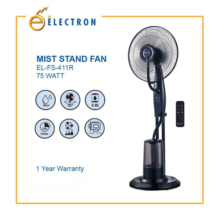 Electron Mist Fan With Remote (EL-FS-411R) | Daraz.com.np