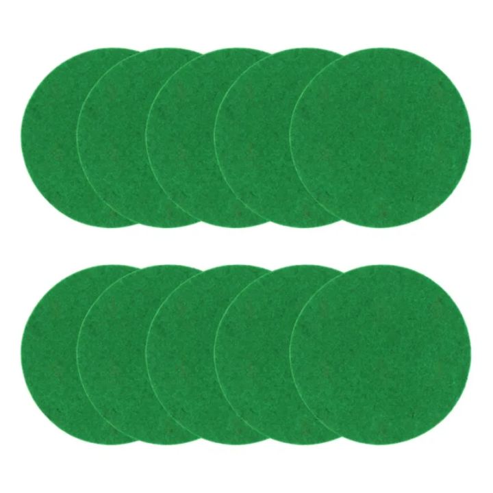 10Pcs 60mm 74mm 94mm Air Hockey Table Felt Pushers Replacement Felt ...
