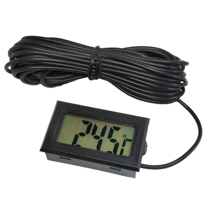 1/2M TPM-10 Digital Temperature Gauge Waterproof Probe Thermometer ...