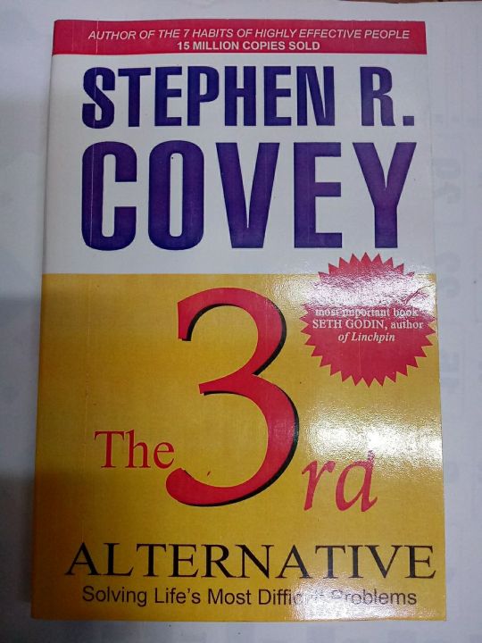 THE 3RD ALTERNATIVE BY STEPHEN R.COVEY. | Daraz.pk