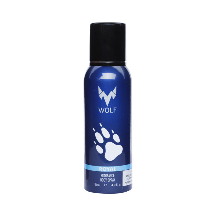 Wolf Body Spray Royal-120ml | Daraz.com.bd