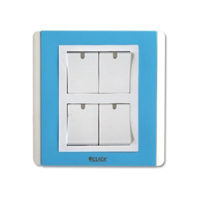 RFL Click Irish Series 4 Gang 1 way Switch | Daraz.com.bd