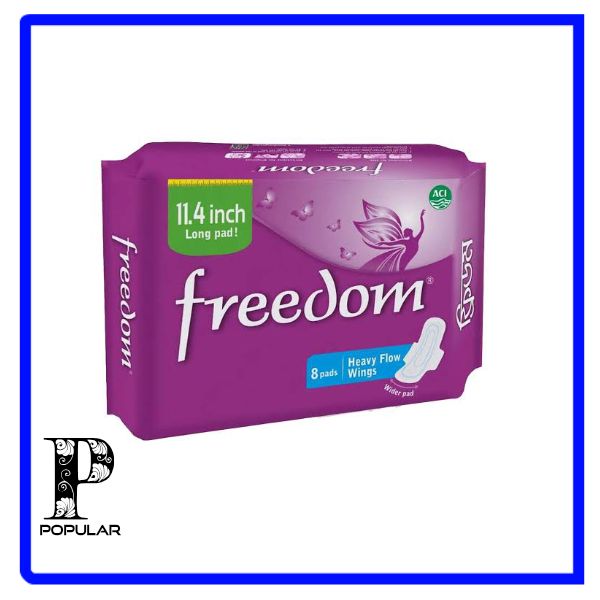 Freedom Heavy Flow Wings Sanitary Napkin 8 Pads | Daraz.com.bd