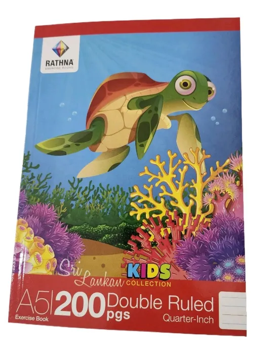 Ratna Excercise books 200 pages A5 Double Rule | Daraz.lk