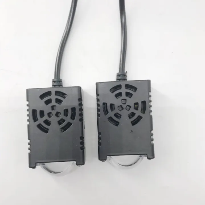 Mini matrix laser headlights for car grille lights, yellow and white ...