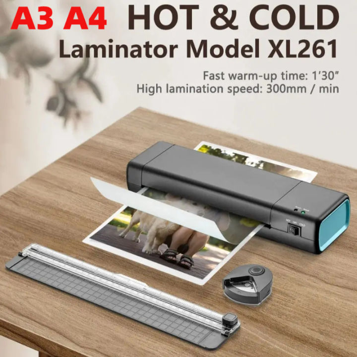 A3 A4 Laminating Machine Hot Cold Mode Photo Plastic Sealing Apparatus ...