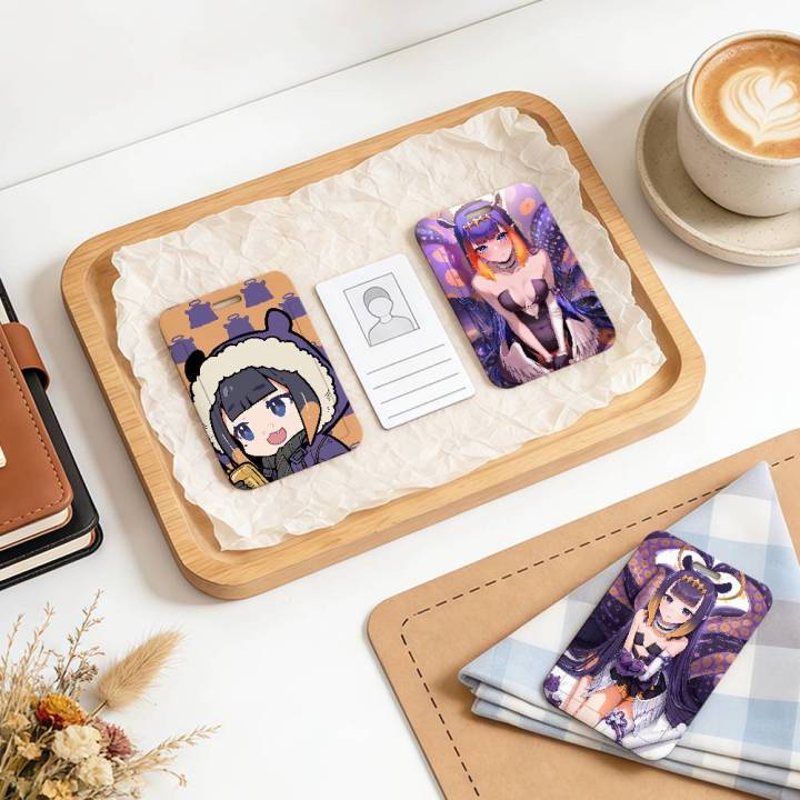 singer music n-Ninomae Inanis anime fanart School Card Access ID Card ...