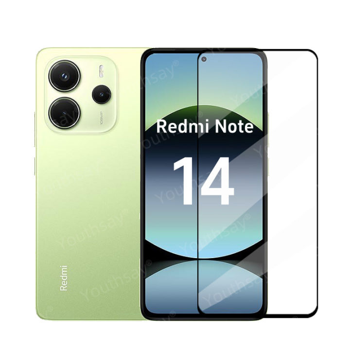 For Xiaomi Redmi Note 14 5G / Xiaomi Redmi Note 14 4G Premium Tempered ...