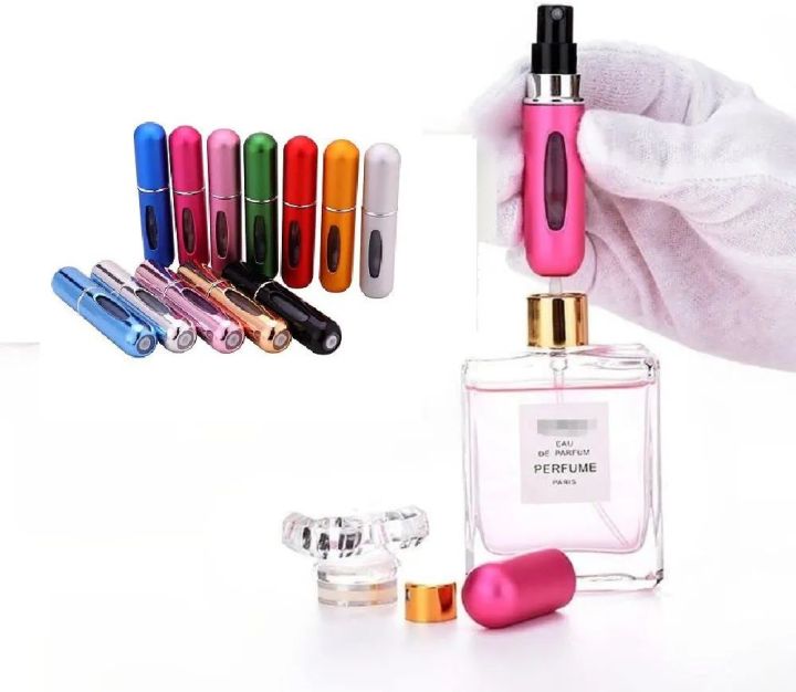 5ml Por.table Mini Perfume Refillable Atomizer Container. Perfect for ...
