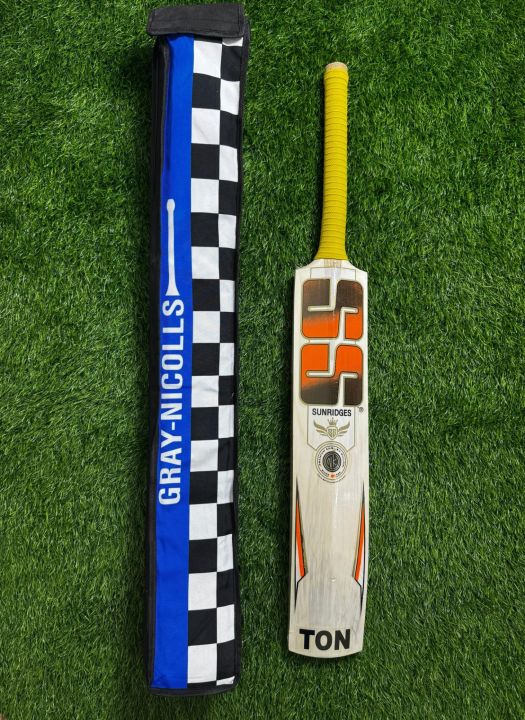 SS TON Kashmir Willow Cricket Bat – Durable Build with Thick Edges ...