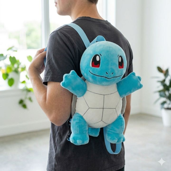 Pokemon Bulbasaur Plush Backpack – Soft Stuffed Character Bag for Kids ...