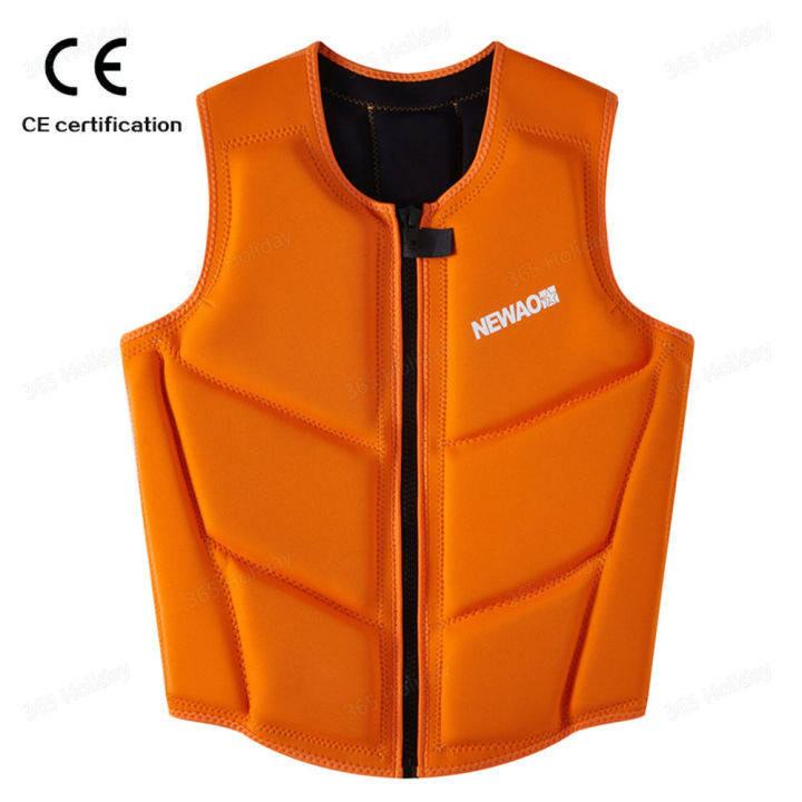 SURF Impact Vest Neoprene Wakesurf Wakesurf Comp Vest Adults Buoyancy ...