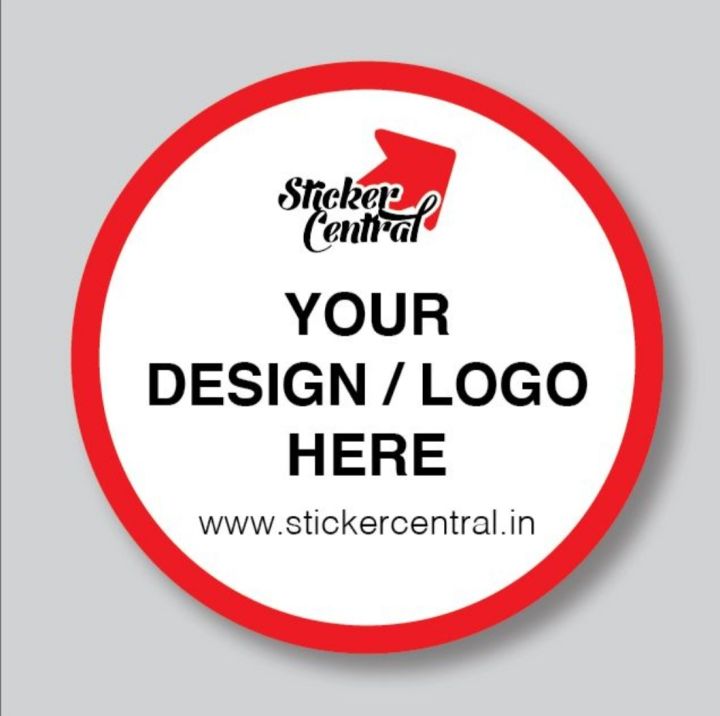 Customize 1.8 Inch Round Stickers - Thank You Sticker - Logo Stickers ...