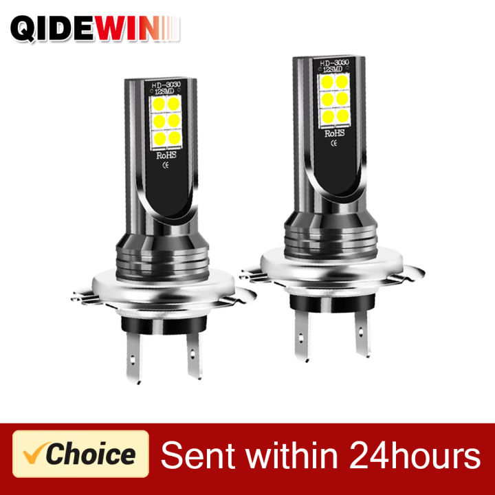 2x H7 LED Car Headlight Bulbs Super Bright For Audi A4 B5 B6 B8 A6 C5 ...